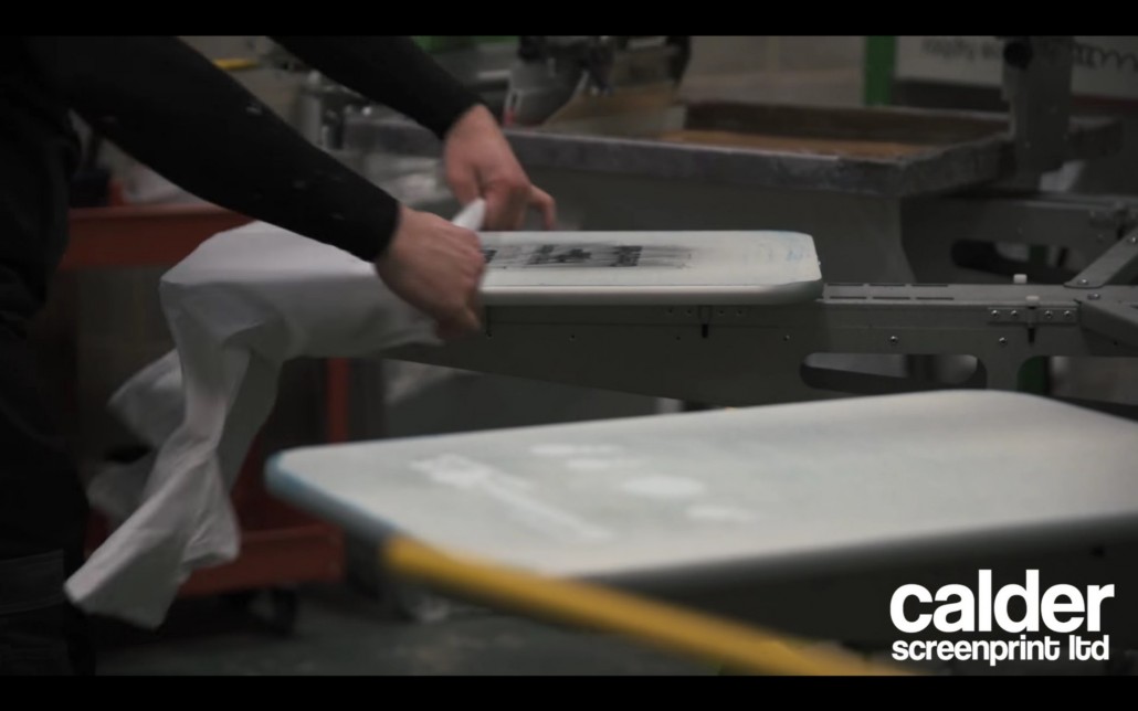 star wars- 2 colour screen print using tone- video - Contract Screen ...